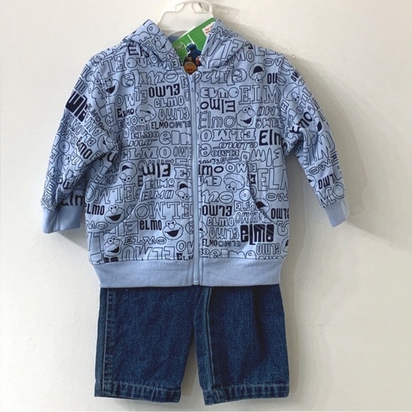 Sesame Street | Matching Sets | Nwt Sesame Street Elmo Outfit | Poshmark